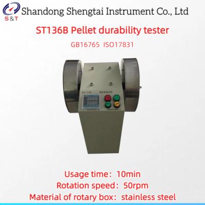 China Compound Fertilizer Pellet Durability Tester Stainless Steel 1440r/min ISO17831 for sale