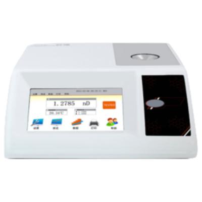 China Dual Temp Controlled Fully Automatic Refractometer Brix 0-100% LED Light Source ChP 0622 for sale