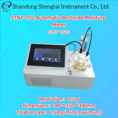 China Automatic Pesticide Moisture Meter 0.00001% ～ 100% Titration 2.5mg/Min GB/T 1600 for sale