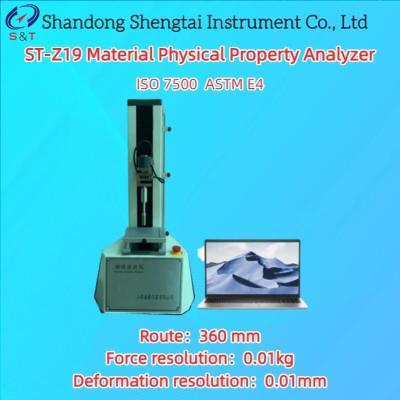 China Material Physical Property Analyzer 28kg Hardness Tensile Strength 0.01kg ASTM E4 for sale
