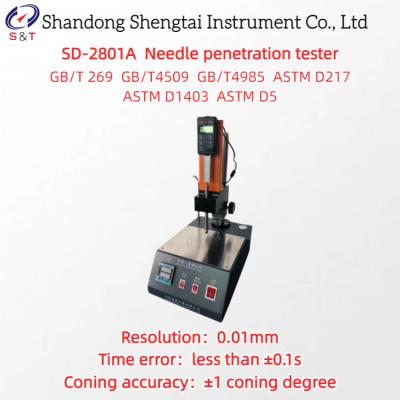 중국 니들 관입 시험기 아스팔트 석유 왁스 0 ~ 700 콘 각도 ASTM D1403 판매용