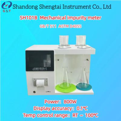 China Automatic Mechanical Impurity Meter RT ～ 100℃ Gravimetric Method 7-inch LCD GB/T 511 for sale