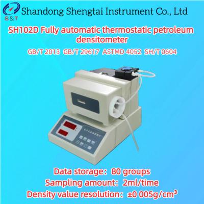 China Fully Automatic Thermostatic Petroleum Densitometer Sampling 2ml/Time ASTM D4052 for sale