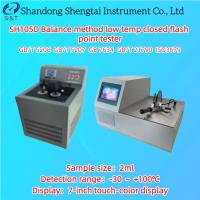 China Low Temp Closed Flash Point Tester -30 ～ +100℃ Equilibrium Method 2ml Sample ISO 3679 for sale