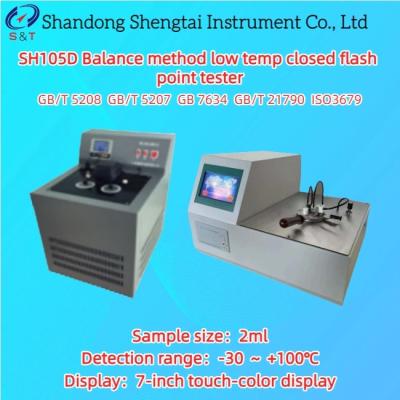 China Low Temp Closed Flash Point Tester -30 ～ +100℃ Equilibrium Method 2ml Sample ISO 3679 for sale