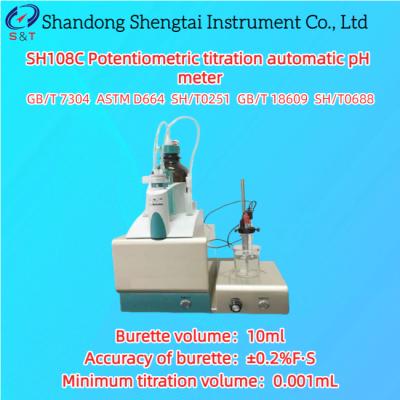 China Potentiometric Titration Automatic PH Meter -2000.0 ～ +2000.0MV Windows10 ASTM D664 for sale