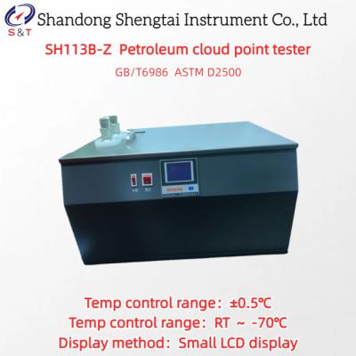 China 2 Sets Petroleum Cloud Point Tester RT ～ -70℃ Small LCD Display ASTM D2500 for sale