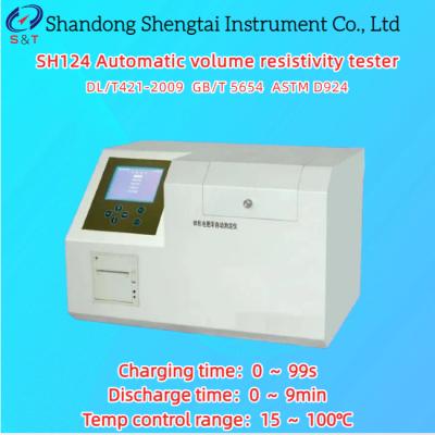 China Automatic Volume Resistivity Tester Constant Temp 0～59min 15～100℃ ASTM D924 for sale