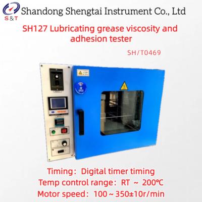 China Lubricating Grease Viscosity And Adhesion Tester RT ～ 200℃ Digital Timer Timing SH/T0469 for sale