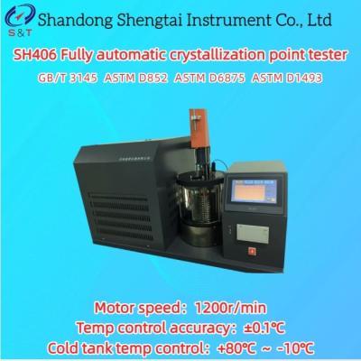 China Fully Automatic Crystallization Point Tester Cold Tank +80℃ ～ -10℃ 1200rpm ASTM D852 for sale