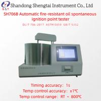 China Automatic Fire-Resistant Oil Spontaneous Ignition Point Tester RT ～ 800℃ ASTM E659 for sale