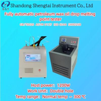 China 2 HolesFully Automatic Petroleum Wax Oil Drop Melting Point Tester RT ～ 300 ℃ ASTM D127 for sale