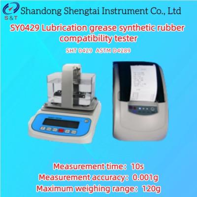 China Lubrication Grease Synthetic Rubber Compatibility Tester Measurement Time 10s ASTM D4289 for sale