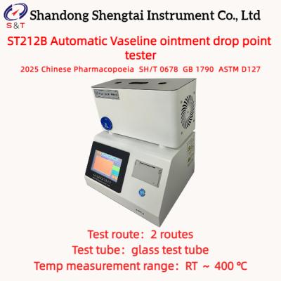 China 2 Holes Automatic Vaseline Ointment Drop Point Tester RT ～ 400 ℃ Medical Vaseline ASTM D127 for sale