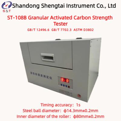 China Coal Particles Wear Resistance Tester Roller 50 ± 2r/Min Fully Sealed Design ASTM D3802 for sale
