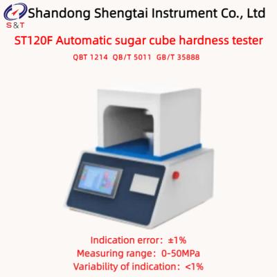 China Automatic Sugar Cube Hardness Tester Measure 0 - 50MPa Save 199 Sets Of Date GB/T 35888 for sale