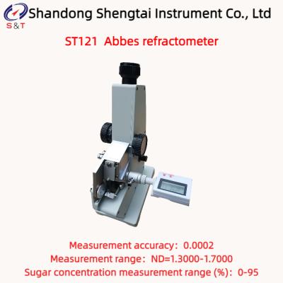China Rapeseed Oil Abbes Refractometer ND = 1.3000 - 1.7000 Lump Sugar NF-NC ST121 for sale
