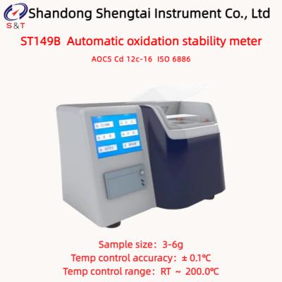 China Grease Automatic Oxidation Stability Meter RT ～ 200.0℃ Induction Period Method ISO 6886 for sale