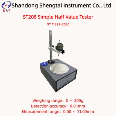 China Eggs Simple Haugh Unit Tester 0.00 - 11.00mm Automatic 200g Scale Calculate NY T 823 for sale