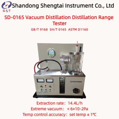 China Vacuum Distillation Distillation Range Tester RT ～ 100℃ Extraction Rate 14.4L/H ASTM D1160 for sale
