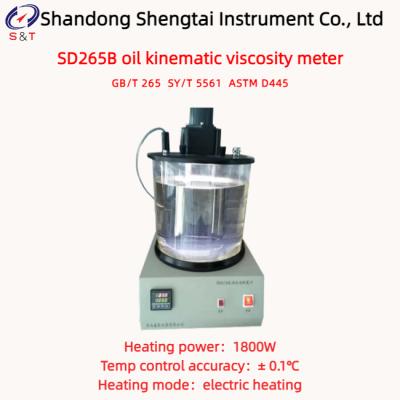 China Newtonian Liquid Kinematic Viscosity Meter RT+10℃～100℃ Electric Heating ASTM D445 for sale
