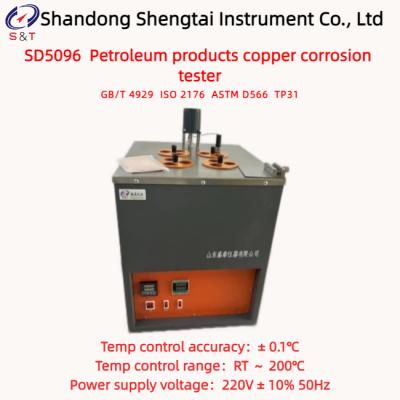 China 4 Holes Petroleum Products Copper Corrosion Tester RT ～ 200℃ ASTM D130 for sale