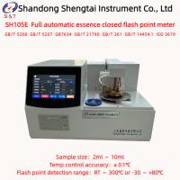 China ASTM D93 Automatic Essence Rapid Equilibrium Closed Flash Point Meter Sample 2ml - 10ml for sale