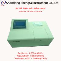 China ASTM D974 Automatic Transformer Oil Acid Value Analyzer BTB Method 1 - 3 Sample for sale