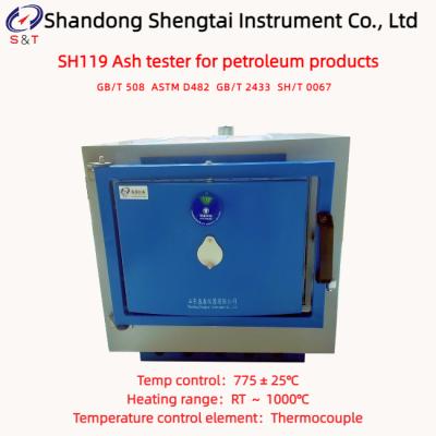 China ASTM D482 Ash Tester For Quenching Oil Heating RT ～ 1000℃ Thermocouple Temp Control for sale