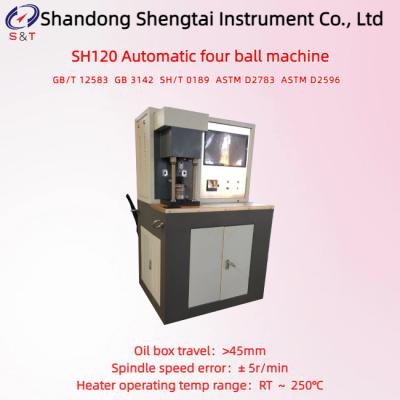 China Computer Control Servo Four Ball Friction Testing Machine For Refrigeration Engine Oil ASTM D2783 for sale