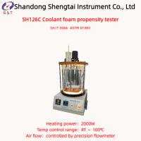 China Coolant Foam Propensity Tester RT ～ 100℃ Precision Flowmeter Glassware Method ASTM D1881 for sale
