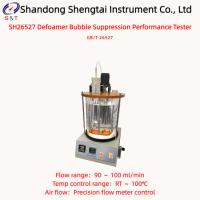 China Defoamer Bubble Suppression Performance Analyzer RT ～ 100℃ Automatic Timing GB/T 26527 for sale