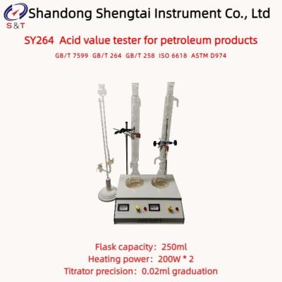 China Turbine Oil Acid Value And Acidity Analyzer Titrator Precision 0.02ml Consumption 700W ASTM D974 for sale