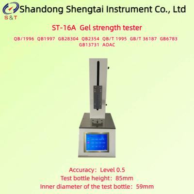 China Pharmaceutical Gelatin Strength Analyzer Agar Test Speed 0.008 - 8.33mm/S Touch Screen AOAC for sale