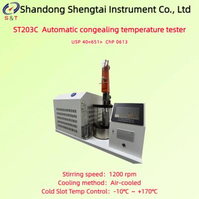 China 2 Holes Air-Cooled Stearic Acid Congealing Temperature Teste Stirring 1200rpm ChP 0613 for sale
