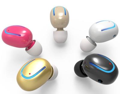 China Słuchawki, mini zestaw słuchawkowy sportowy z pojedynczym kolczykiem, bezprzewodowe słuchawki, zatyczka do bluetooth. for sale