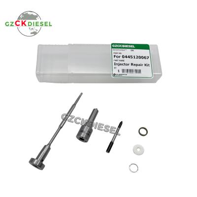 Cina Kit di riparazione dell'iniettore ugello DLLA146P1581 Valvola F00RJ01479 per 0445120067 0 445 120 067 Iniettore in vendita