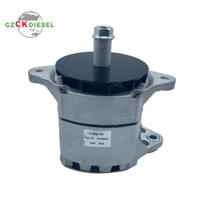 China 24V 45A Alternator 5N5692 5N-5692 4N3986 for Engine C7 C9 C13 3306 3406 3412 3456 3116 Excavator for sale
