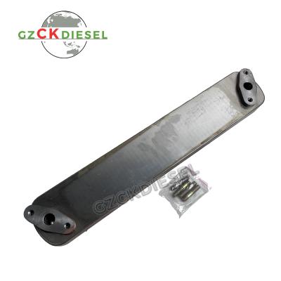 China 7P Oil Cooler Core ME054008 ME153172 ME054110 for Mitsubishi Engine 6D22 6D24 Excavator SH300 for sale