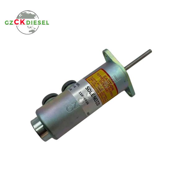 Quality 12V Solenoid Valve 110-6466 for Excavator E3306 E3406 E330B 235D 245D Hydraulic Control Valve for sale