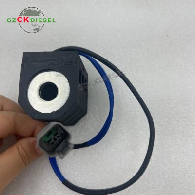 China DC 24V Solenoid Valve 39680031 Excavator Parts in Stock CE Solenoid Valve Coil for sale