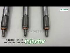 Injetor de combustível diesel de trens comuns 0445110310 para motores Bosch
