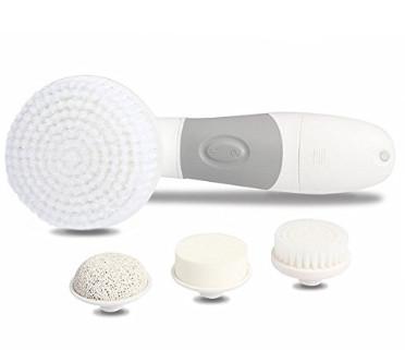 China Waterproof Rotating Electric Face Cleansers / Electric Facial Scrubber For Face for sale