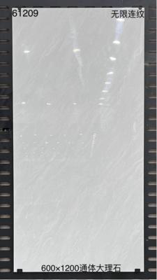 China Polished Glazed 6x12 Carrara Marble Tile Ceramic Stone Moisture Proof for sale