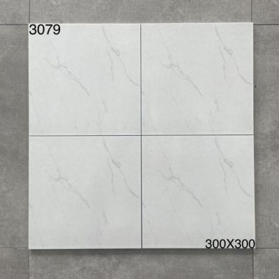 China Non Slip Matt 3x3 Square Ceramic Tile For Bathroom Kitchen Floor for sale