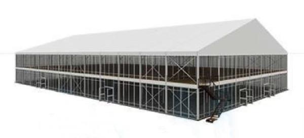 Quality Commercial Large Double Decker Tent Aluminum Alloy ARC For Vip Wedding Sports Event for sale