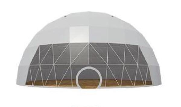 Quality Custom PVC Dome Garden Outdoor Tent Canopy 6-8 Person For Camping Resort for sale