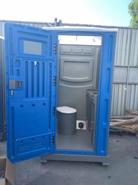 Quality Wholesale Outdoor HDPE Prefab Plastic Portable Toilet Cabin Modern Chemical Toilet UV-proof Public Toilet Cabin Modern Mobile WC Mobile Toilet for Outdoor Events for sale