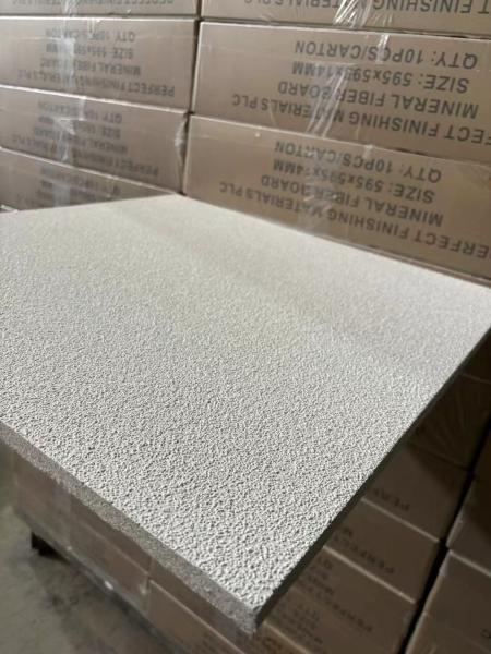 Quality ODM Acoustic Plasterboard Gypsum Ceiling Board Tile For Commercial Space for sale