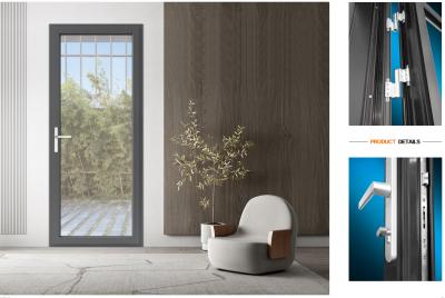 China Sliding Upvc 6063 T5 Aluminium Doors And Windows Fabricators Customized for sale